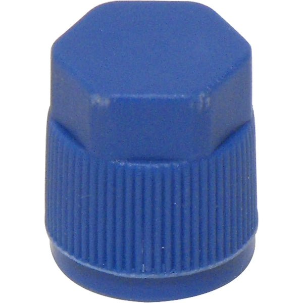 Cap Low Side JRA Service Port Service Cap R134a Blue Low Side JRA Port